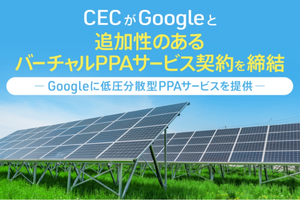 グーグルとCEC、国内800カ所の低圧太陽光とパーチャルPPA - ニュース - メガソーラービジネス plus : 日経BP